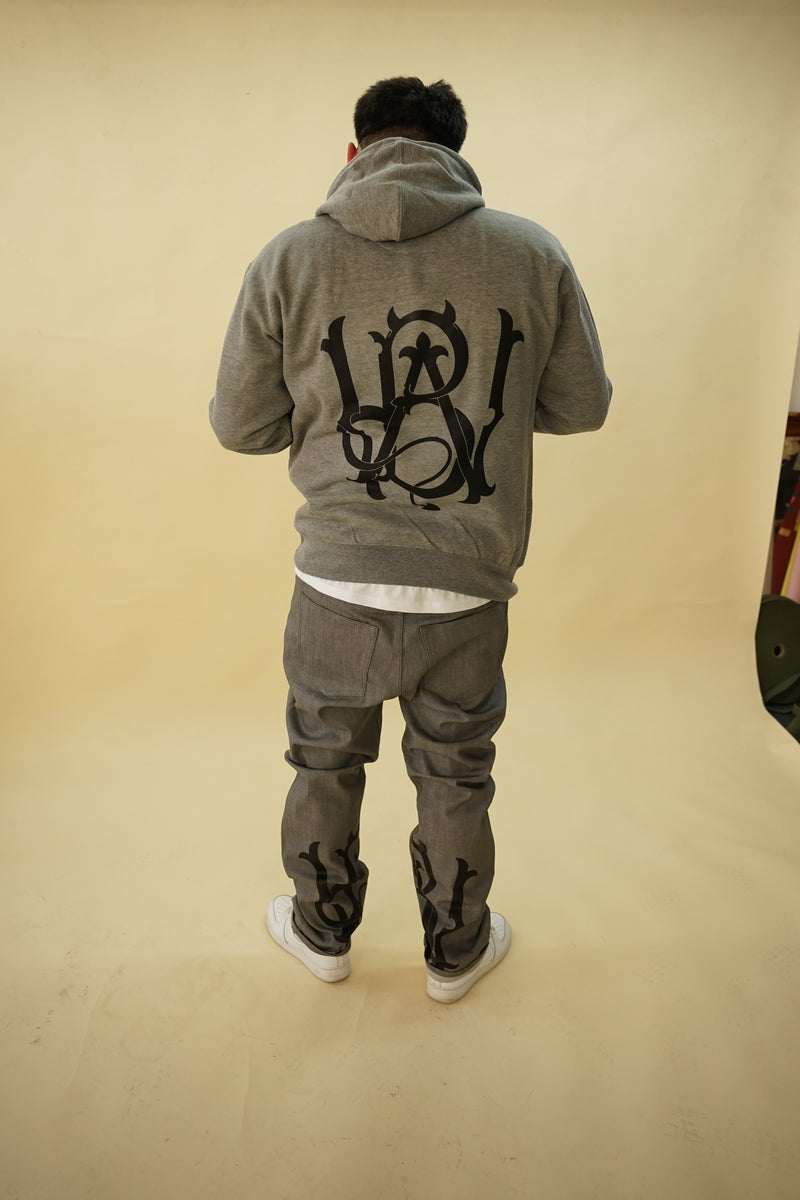 Dark grey Draco hoodie – Badways96