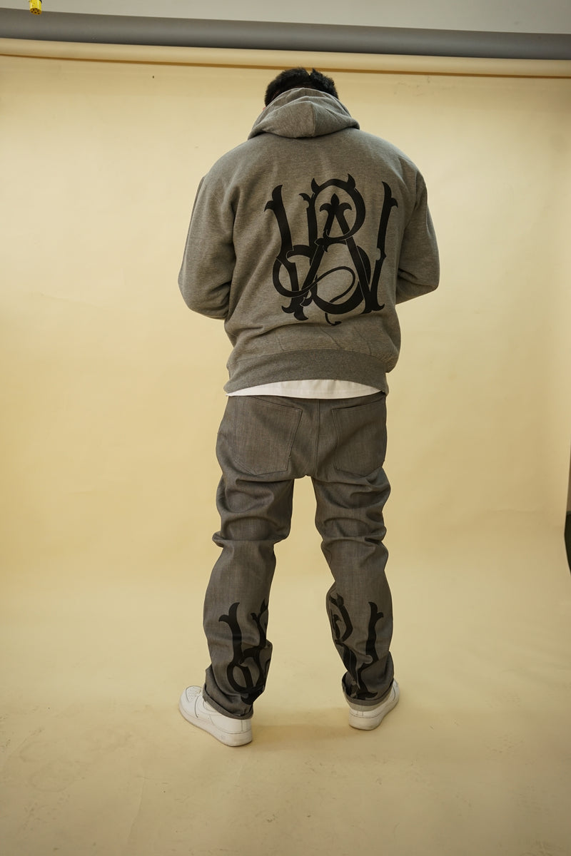 Dark grey Draco jeans – Badways96