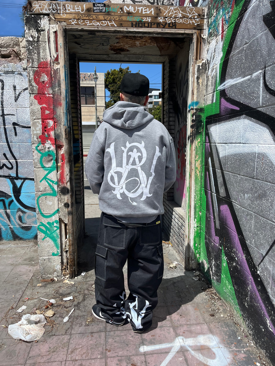 Dark grey Draco hoodie – Badways96